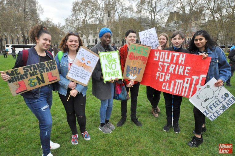 School Youth Climate Change Demo - Workers Revolutionary Party