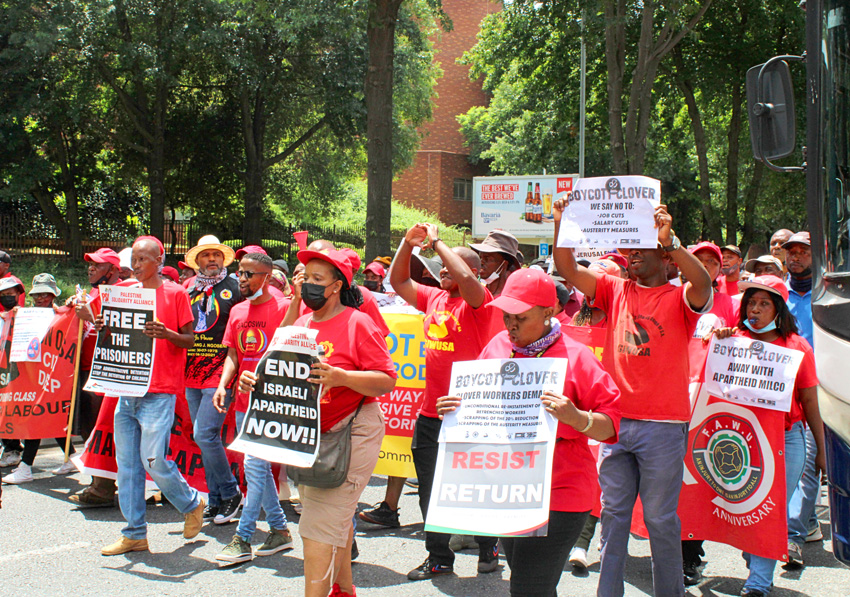 Striking Clover Workers Demand Halt Wage Cuts And Sackings - Workers ...